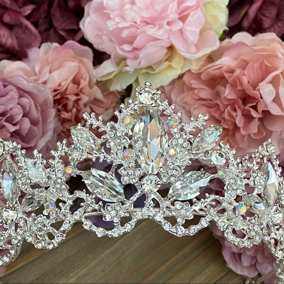 Accessories | Ice Princess Crystal Bridal Tiara Crown | Poshmark